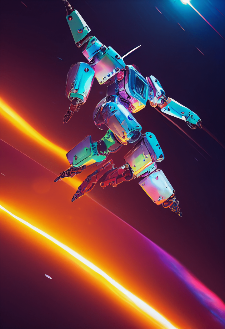 Cosmic Mechas - Art direction portfolio - TONON